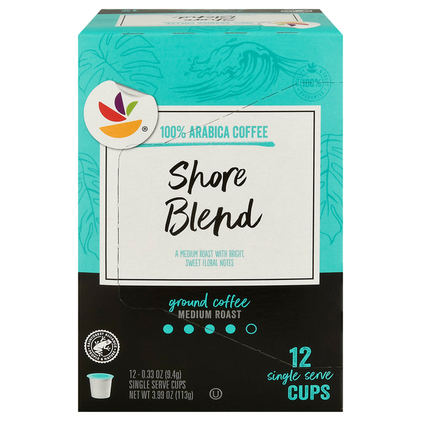 Save on Stop & Shop Shore Blend Medium Roast Single Serve Coffee Cups ...