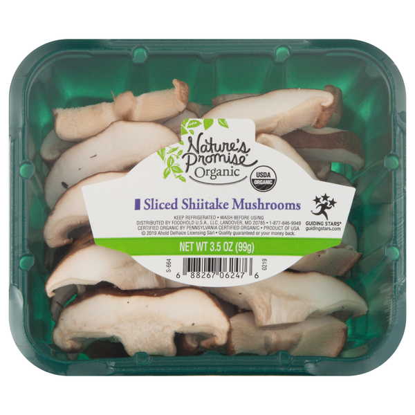 Save on Nature's Promise Organic Sliced Shitake Mushrooms Order Online ...