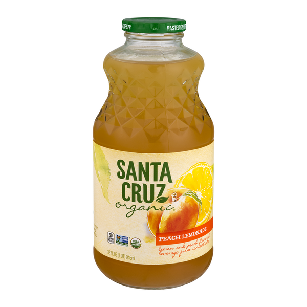 Save on Santa Cruz Organic Peach Lemonade Order Online Delivery | GIANT
