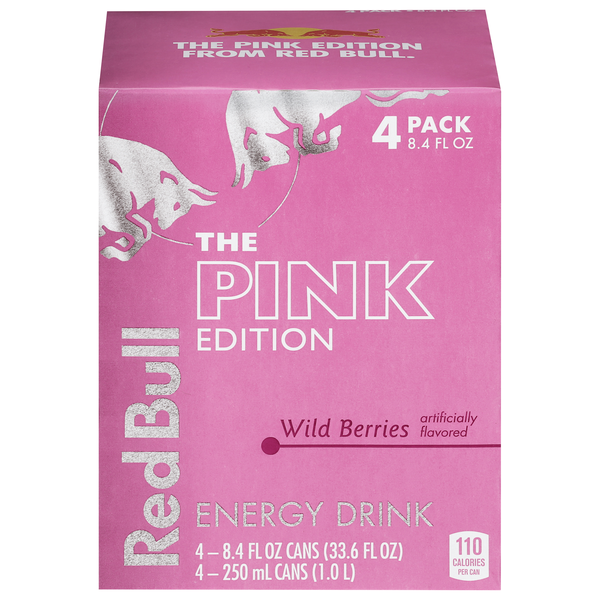 Save on Red Bull The Pink Edition Wild Berries Energy Drink - 4 pk ...