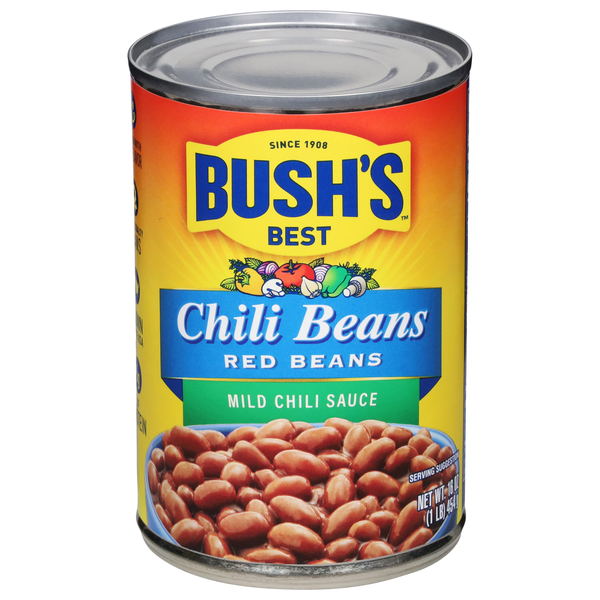 Save on Bush's Best Red Chili Beans in Mild Sauce Order Online Delivery ...