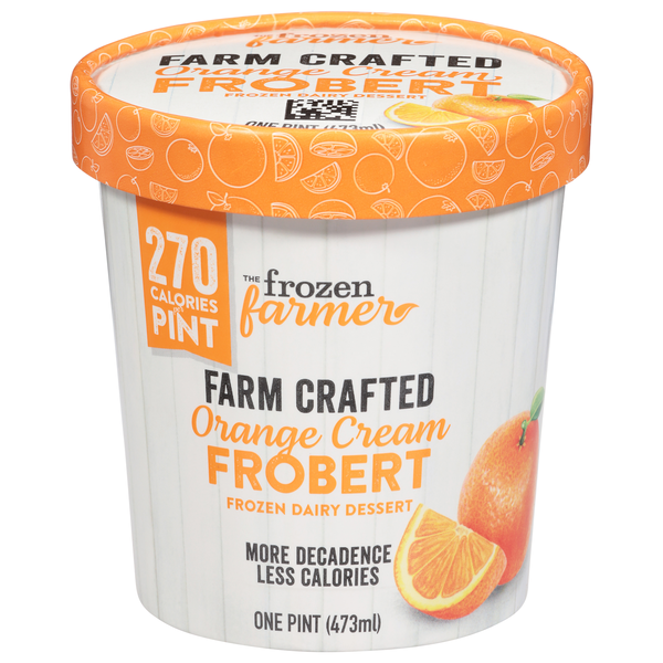Save on The Frozen Farmer Frobert Orange Cream Frozen Dairy Dessert ...