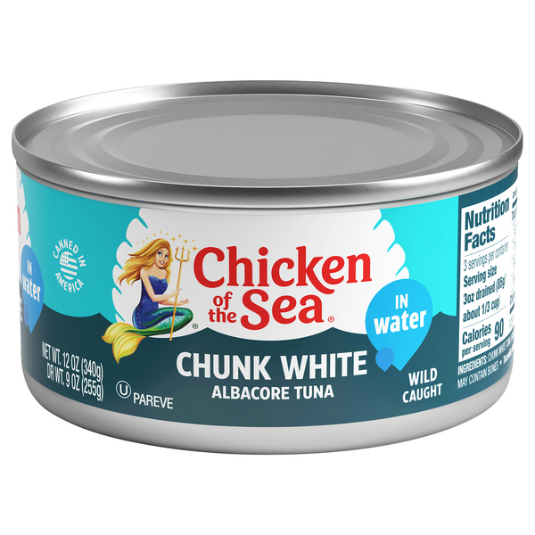 Save on Chicken of the Sea Wild Caught Chunk White Albacore Tuna in ...