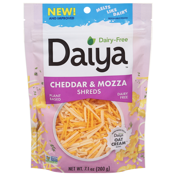 Save on Daiya Dairy-Free Cheddar & Mozza Style Shreds Plant Based Order ...