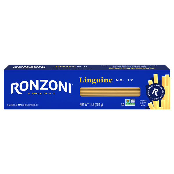 Save on Ronzoni Linguine Pasta No. 17 Order Online Delivery | Stop & Shop