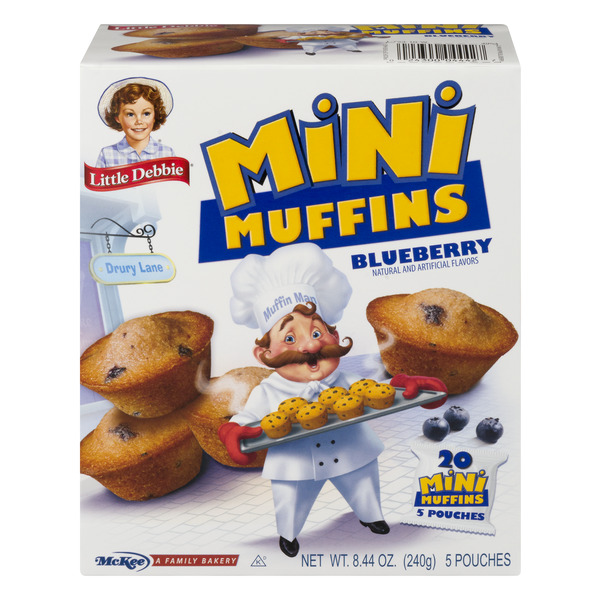 Little Debbie Mini Blueberry Muffins