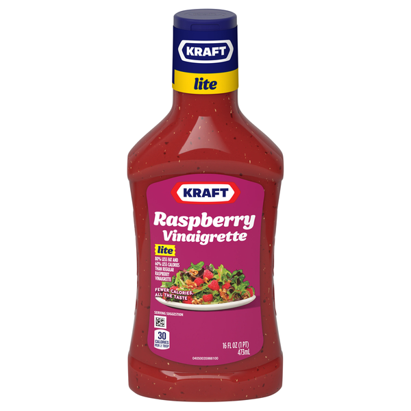 Save on Kraft Lite Raspberry Vinaigrette Dressing Order Online Delivery ...