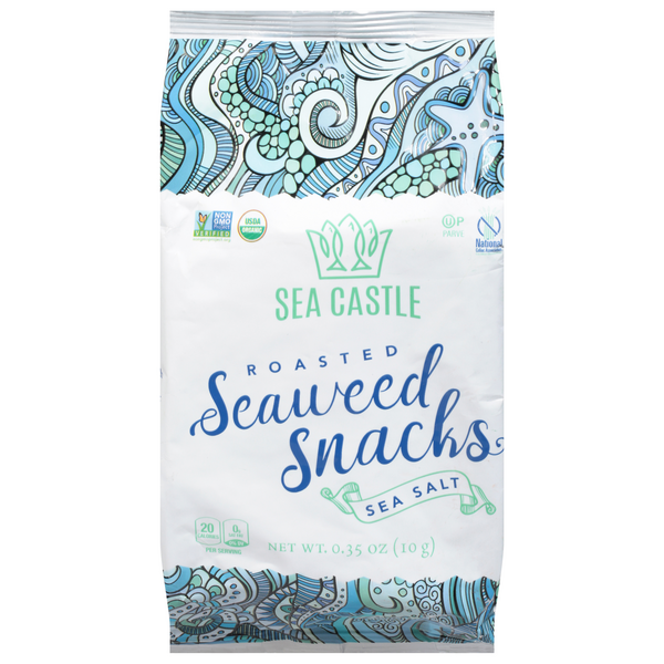 Save on Sea Castle Sea Salt Roasted Seaweed Snacks Order Online ...