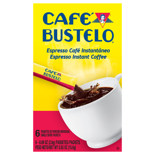 Save on Cafe Bustelo Espresso Instant Coffee Single Serve Packets Order ...