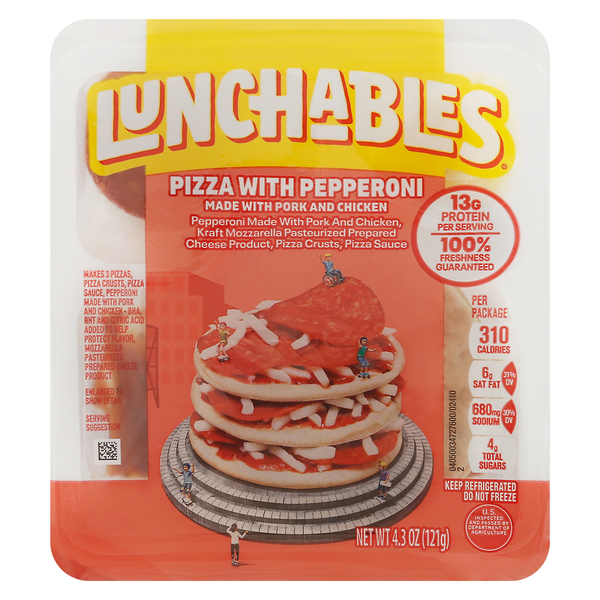 Save on Lunchables Pizza with Pepperoni Order Online Delivery | Giant