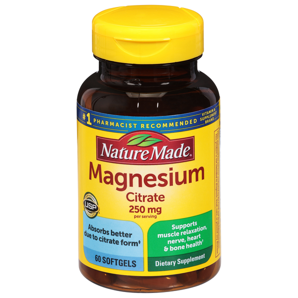 Save on Nature Made Magnesium Citrate 125 mg Dietary Supplement ...