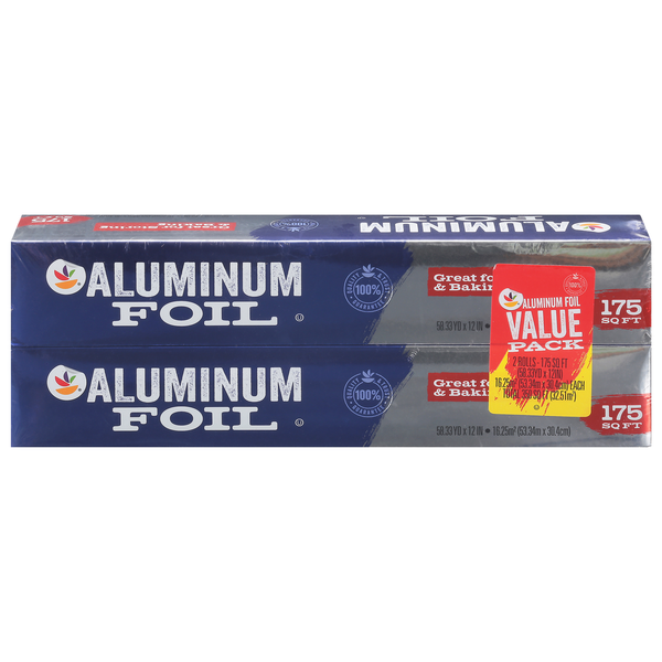 Save on Stop & Shop Aluminum Foil Value Pack - 2 ct Order Online ...