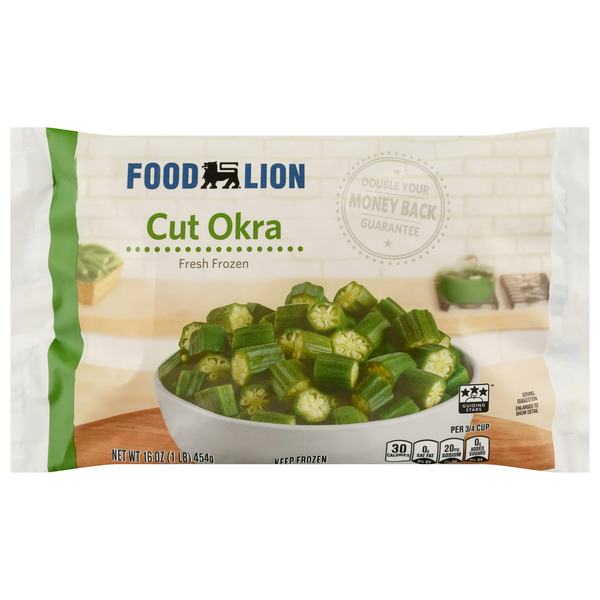 Save on Food Lion Cut Okra Frozen Order Online Delivery | Food Lion