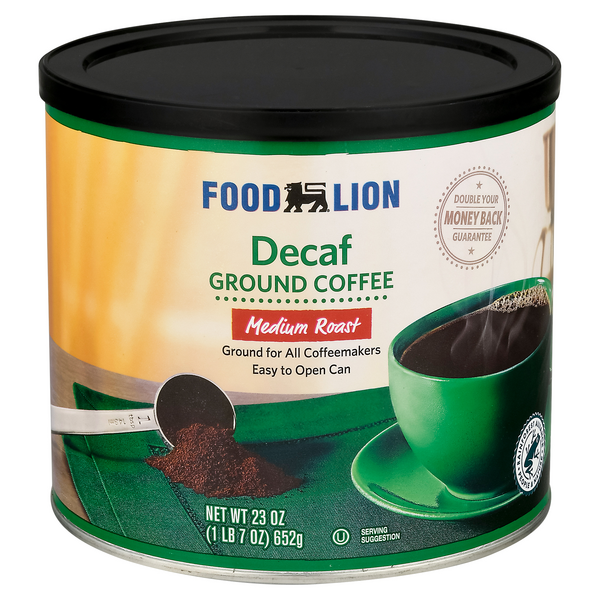 Save on Food Lion Decaf Medium Roast Ground Coffee Order Online ...