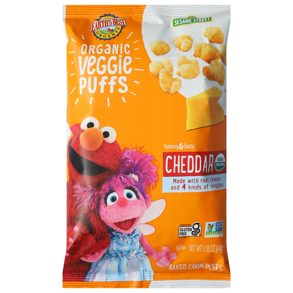 Save on Earth's Best Organic Gluten Free Cheddar Sesame Street Veggie ...