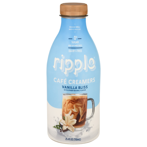 Save on ripple Dairy Free Vanilla Bliss Cafe Creamer Order Online ...