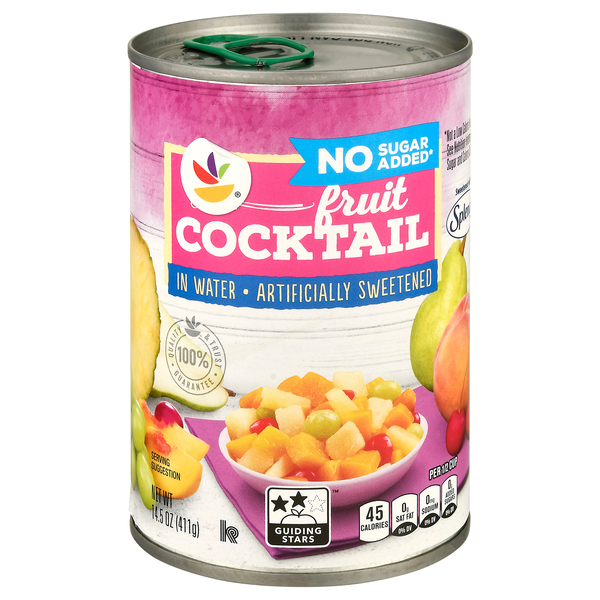 Save on Our Brand No Sugar Added Fruit Cocktail in Water Sweetened with ...