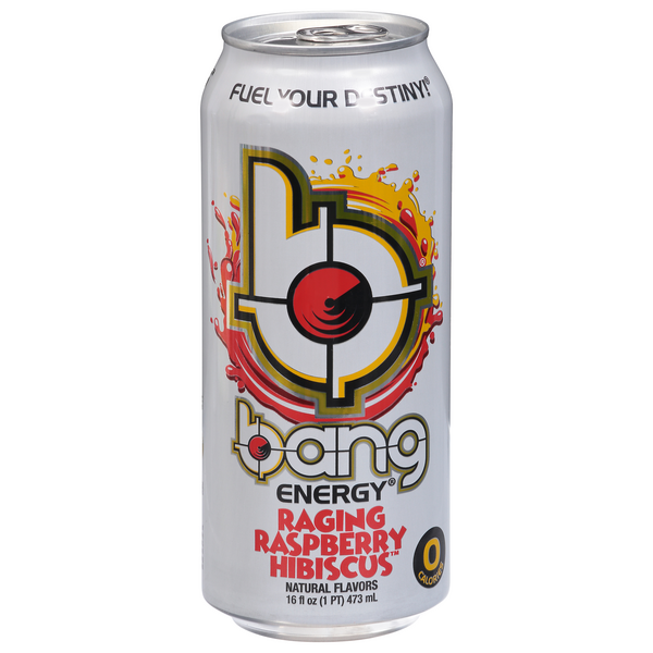 Raspberry Monster Drink