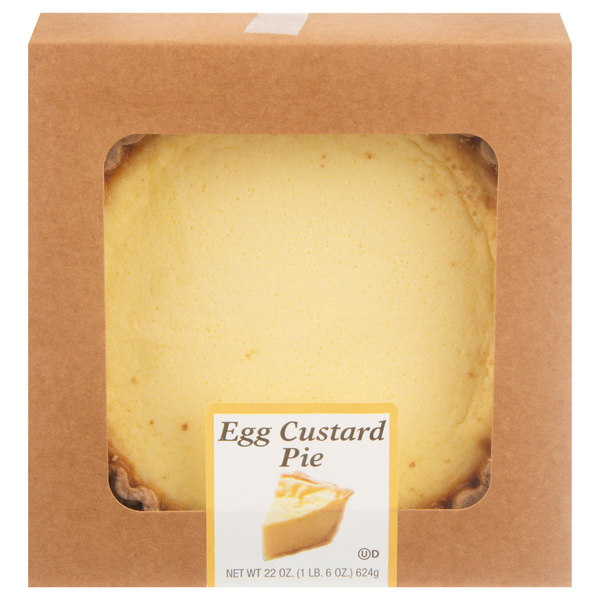 Save on Our Brand Bakery Egg Custard Pie Order Online Delivery | MARTIN'S