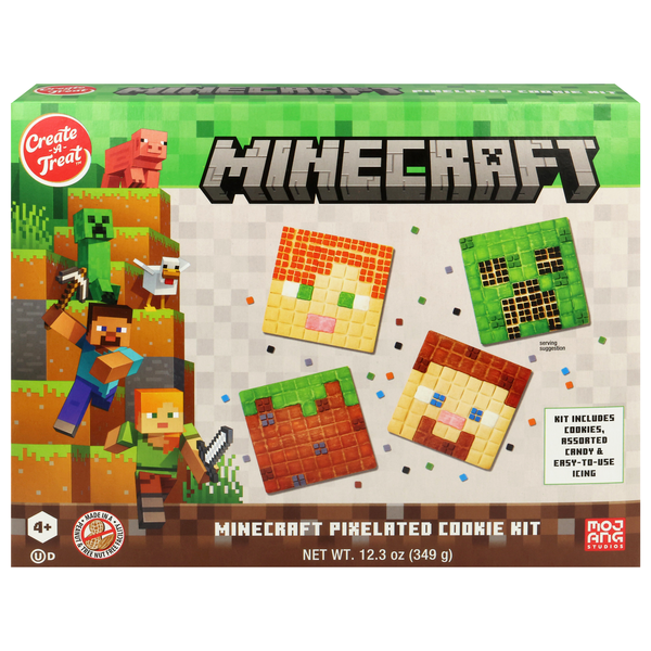 Save on Create-A-Treat Minecraft Pixelated Cookie Kit Order Online ...