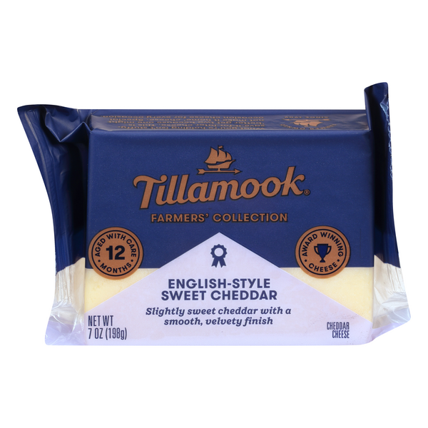 Save on Tillamook Farmers' Collection English-Style Sweet Cheddar ...