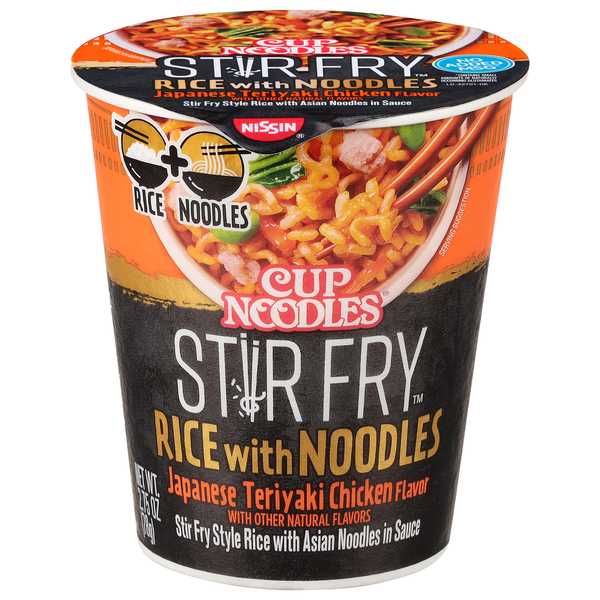 Save on Nissin Cup Noodles Stir Fry Japanese Teriyaki Chicken Rice ...