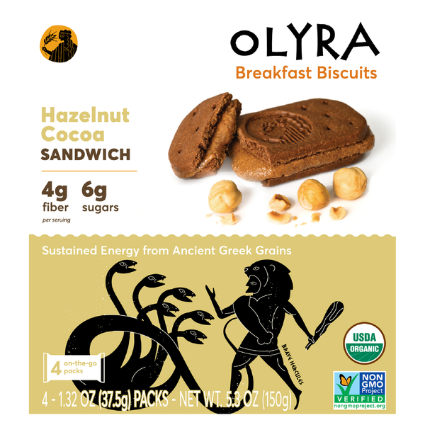 Save on Olyra Organic Hazelnut Cocoa Sandwich Breakfast Biscuits - 4 ct ...