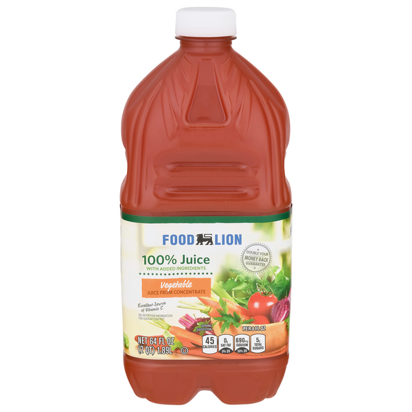 Save on Food Lion 100% Vegetable Juice Order Online Delivery | Food Lion