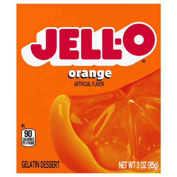 Save on Jell-O Orange Flavored Gelatin Dessert Mix Order Online ...