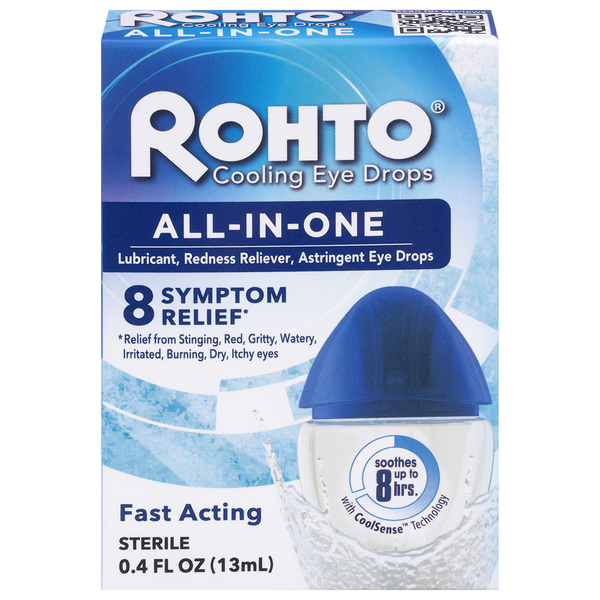 Save on Rohto Ice Cooling Eye Drops 8 Symptom Relief Order Online ...