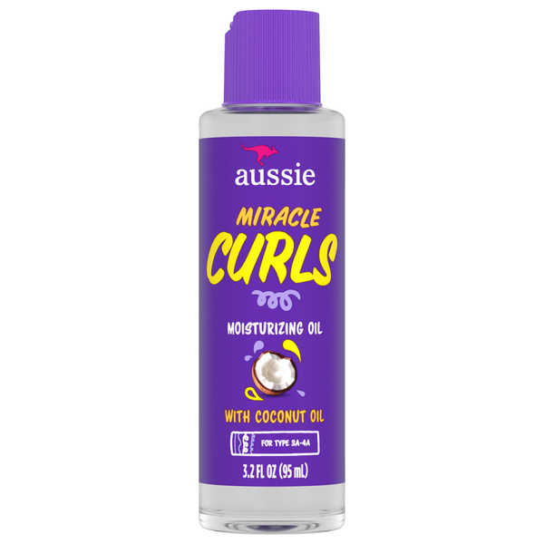 Save on Aussie Miracle Curls Curl-Defining Oil with Coconut and Jojoba ...