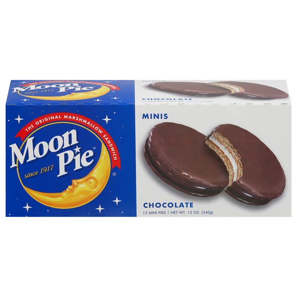 Save on Moon Pie Minis Chocolate - 12 ct Order Online Delivery | Food Lion