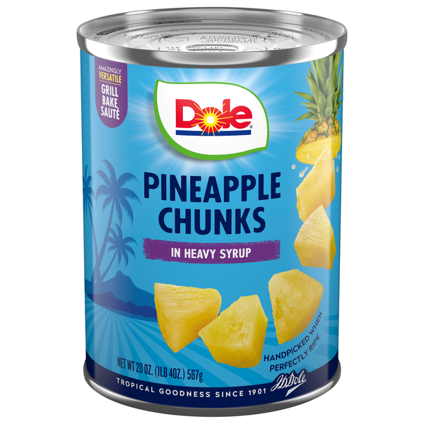 Save on Dole Pineapple Chunks in Heavy Syrup Order Online Delivery | Giant