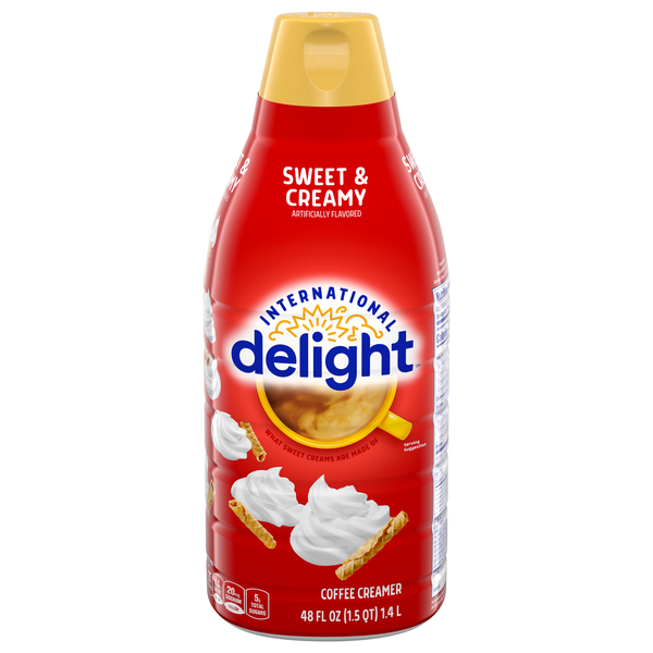 Save on International Delight Sweet & Creamy Flavored Coffee Creamer ...
