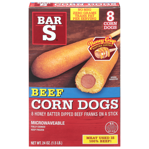 Save on Bar-S Beef Corn Dogs - 8 ct Frozen Order Online Delivery | Food ...