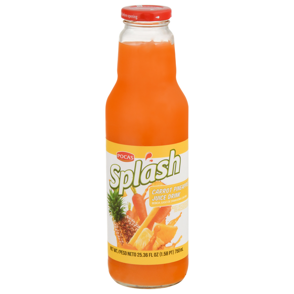 Save on Pocas Splash Juice Drink Carrot Pineapple Order Online Delivery ...