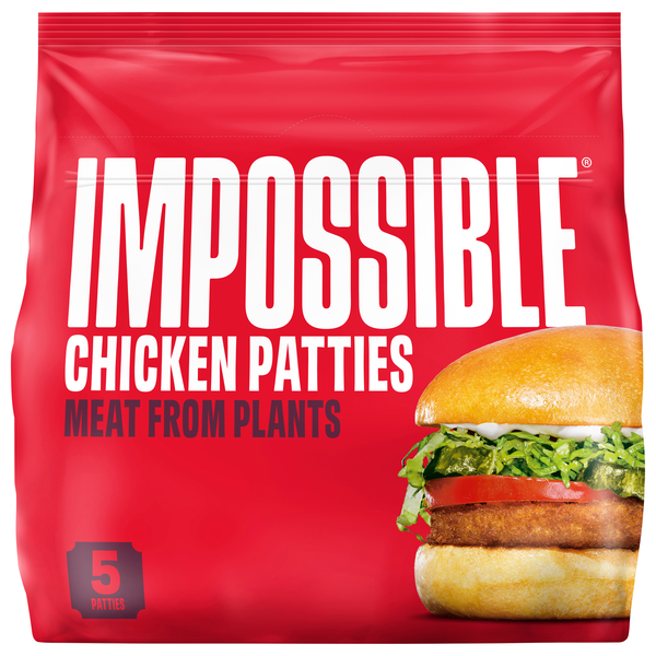 Save on Impossible Made From Plants Chicken Patties - 5 ct Frozen Order ...