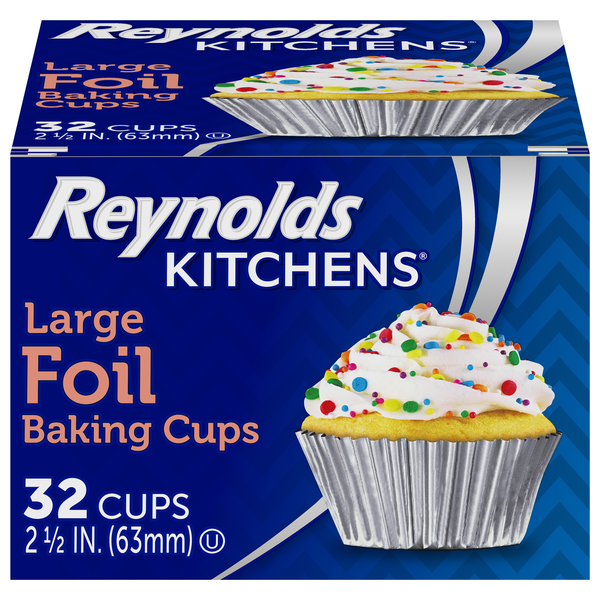 Save on Reynolds Kitchens Large Foil Baking Cups Order Online Delivery | Giant