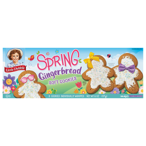 Save on Little Debbie Soft Baked Gingerbread Cookies - 8 ct Order ...