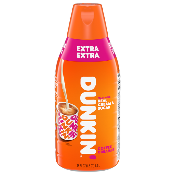 Save on Dunkin' Extra Extra Coffee Creamer Chill Order Online Delivery ...