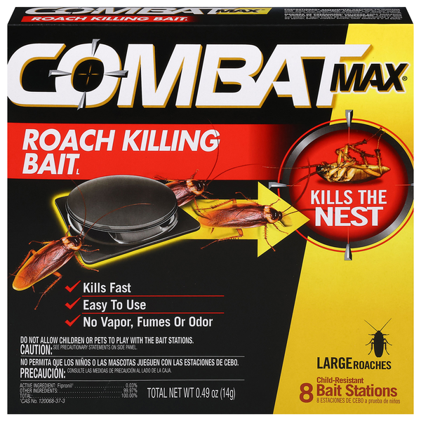Save on Combat Max Roach Killing Bait Station Large Roaches Order ...
