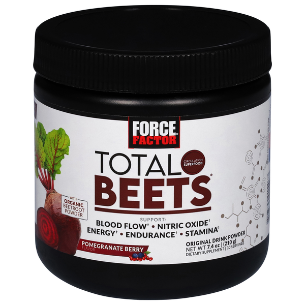 Save on Force Factor Total Beets Pomegranate Berry Superfood Drink ...