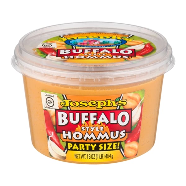 Save on Joseph's Gluten Free Buffalo Style Hommus Party Size Order ...