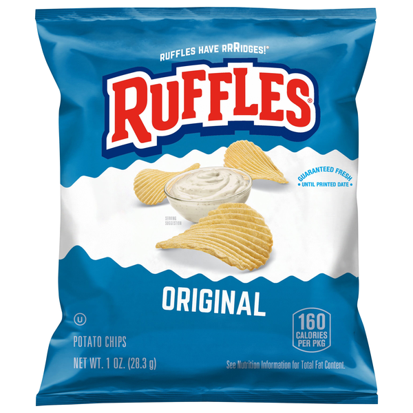 Save on Ruffles Original Potato Chips Order Online Delivery | Food Lion