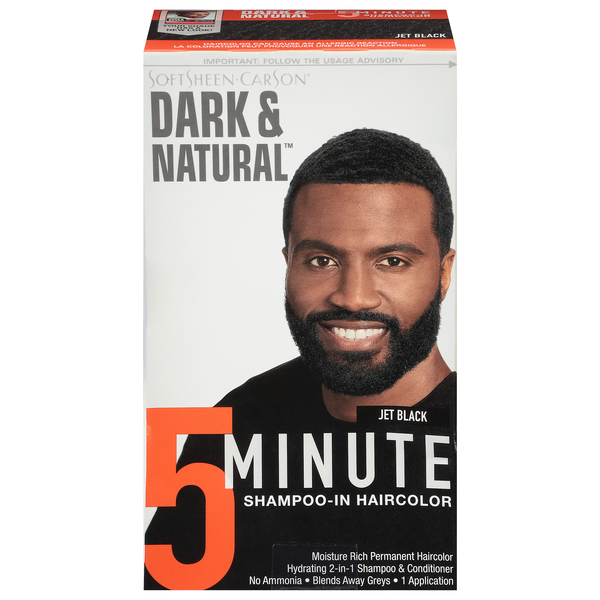 Save on SoftSheen-Carson Dark & Natural Hair Color Permanent Jet Black ...