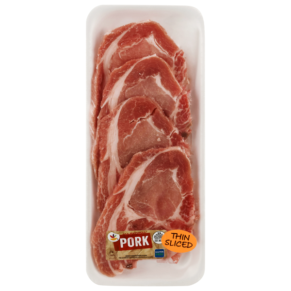 Save on Our Brand Natural Bone-In Thin Cut Center Cut Pork Chops - 4 ct ...