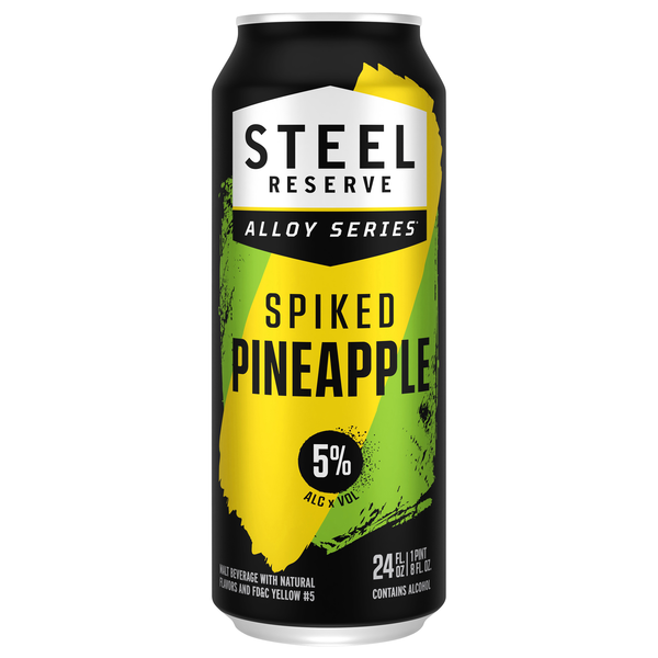 Save on Steel Reserve Alloy Series Spiked Pineapple Malt Beverage Order Online Delivery | GIANT