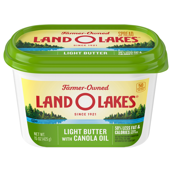 Save on Land O Lakes Light Butter Spread with Canola Oil Order Online ...