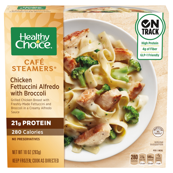 Save on Healthy Choice Cafe Steamers Chicken Fettuccini Alfredo Frozen ...