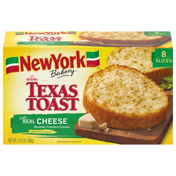 Save on New York Bakery Texas Toast Garlic Bread - 8 ct Frozen Order ...